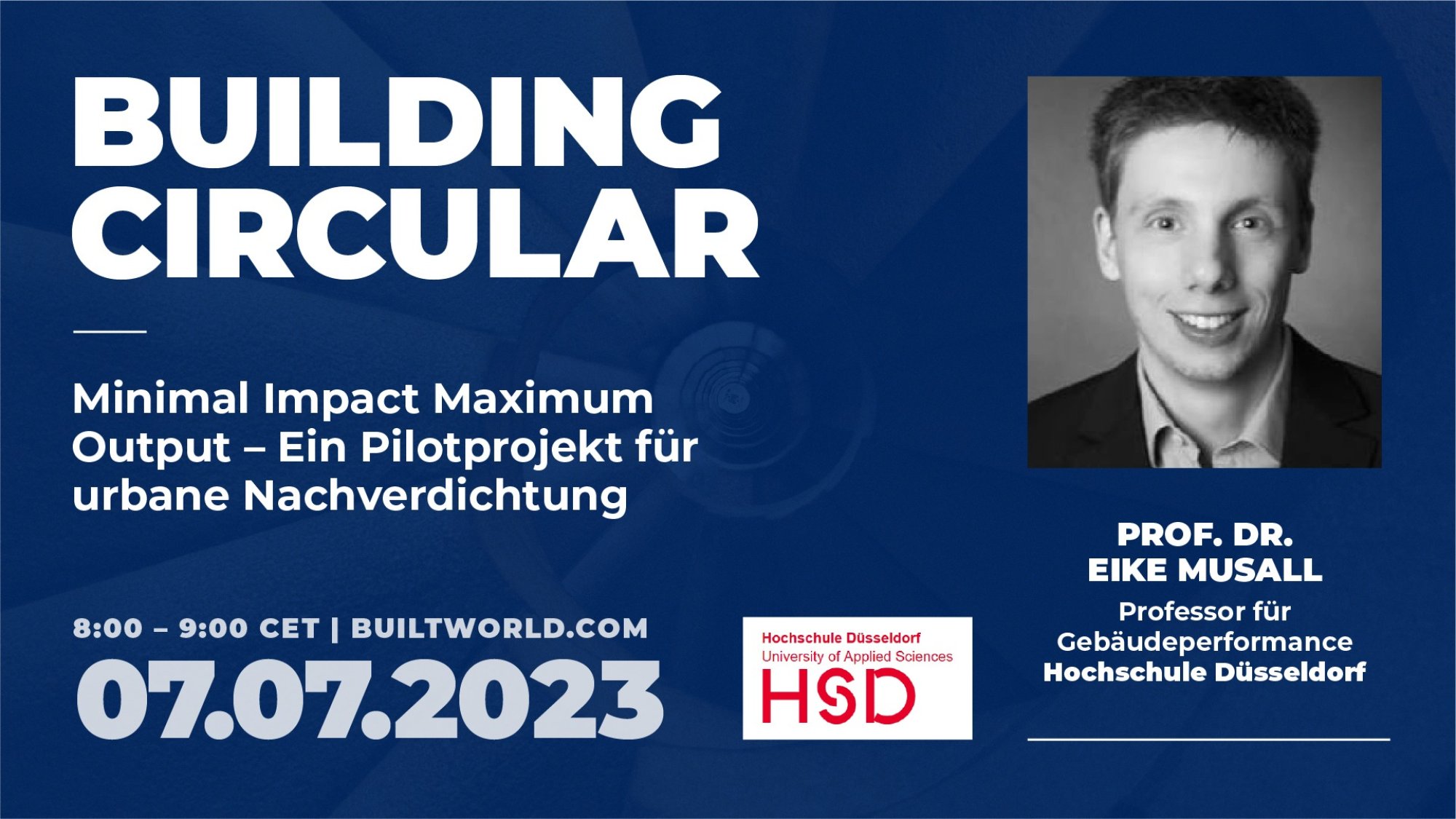 Minimal Impact Maximum Output – Ein Pilotprojekt für urbane Nachverdichtung